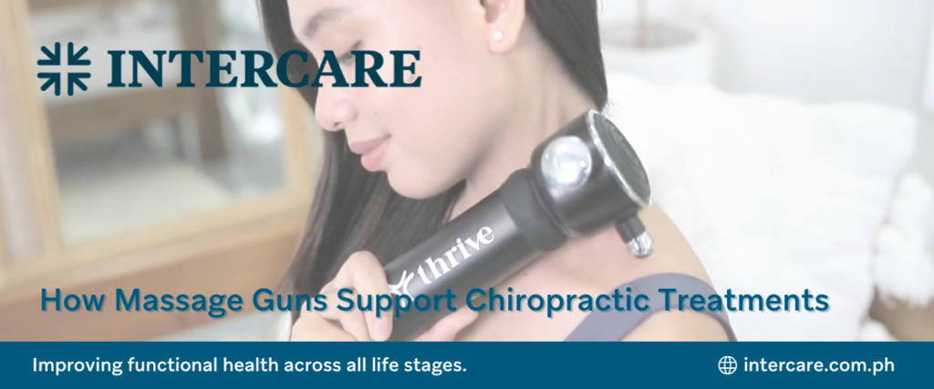 How Massage Guns Support Chiropractic Treatments - INTERCARE